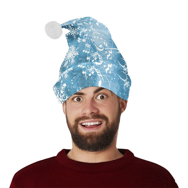Music Notes Santa Hat - Artistic Pod