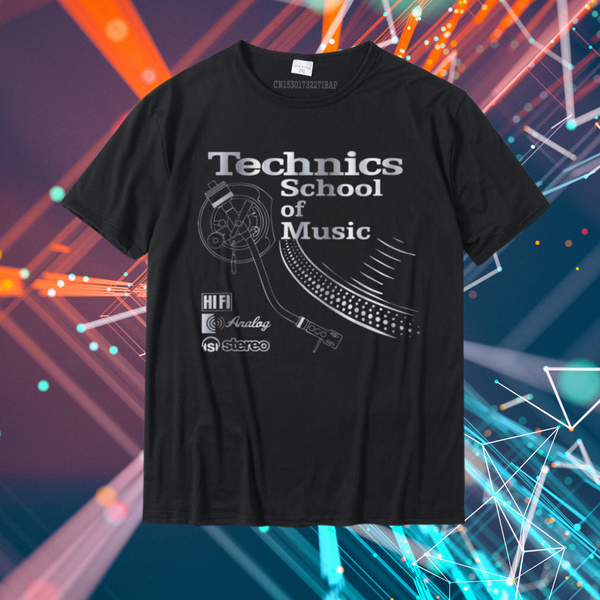 Technics School Of Music T-Shirt - Artistic Pod