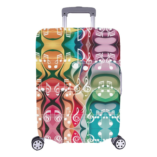 Music Adventure Luggage Cover (26"-28") - Artistic Pod