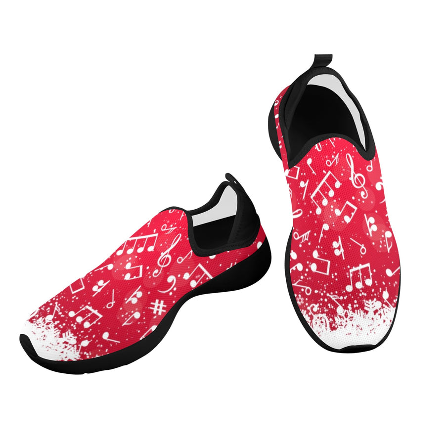 Musical Notes Flip Flops - Artistic Pod