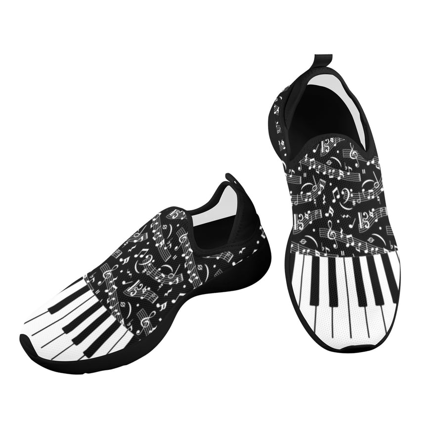 Musical Notes Flip Flops - Artistic Pod