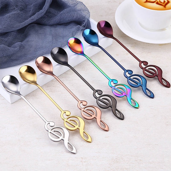 Musical Note Coffee Spoons - Artistic Pod