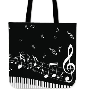 Sheet Music Tote Bag - Artistic Pod