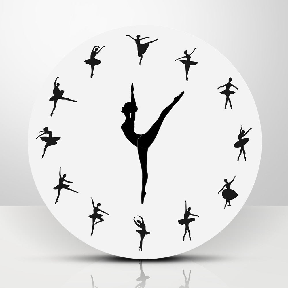 Ballet Wall Clock - Artistic Pod