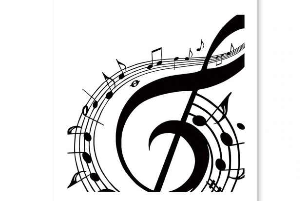 Musical Notes Painting Wall Art - Artistic Pod