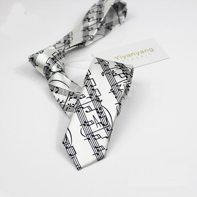 Music Note Necktie - Artistic Pod
