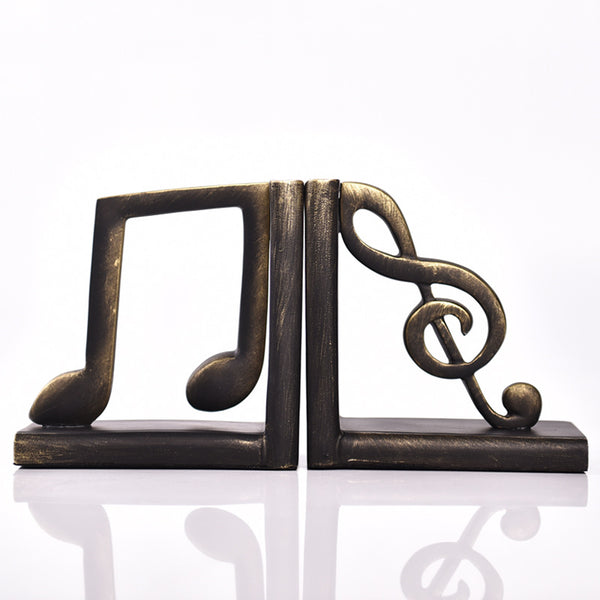 Music Notes Bookend Set - Artistic Pod