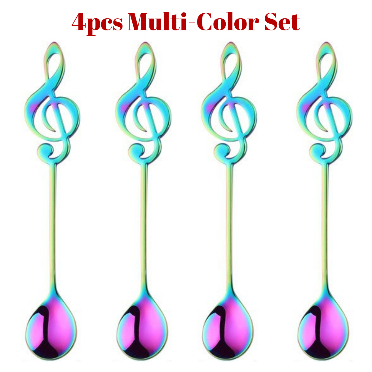 Musical Note Coffee Spoons - Artistic Pod