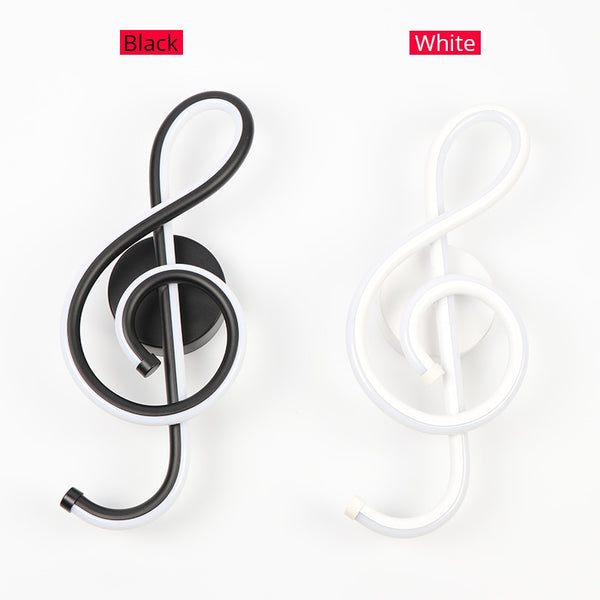 Treble Clef Wall Lamp - Artistic Pod