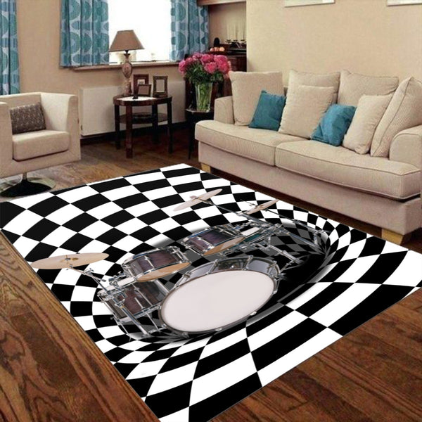 Drum Hole Floor Mat - Artistic Pod