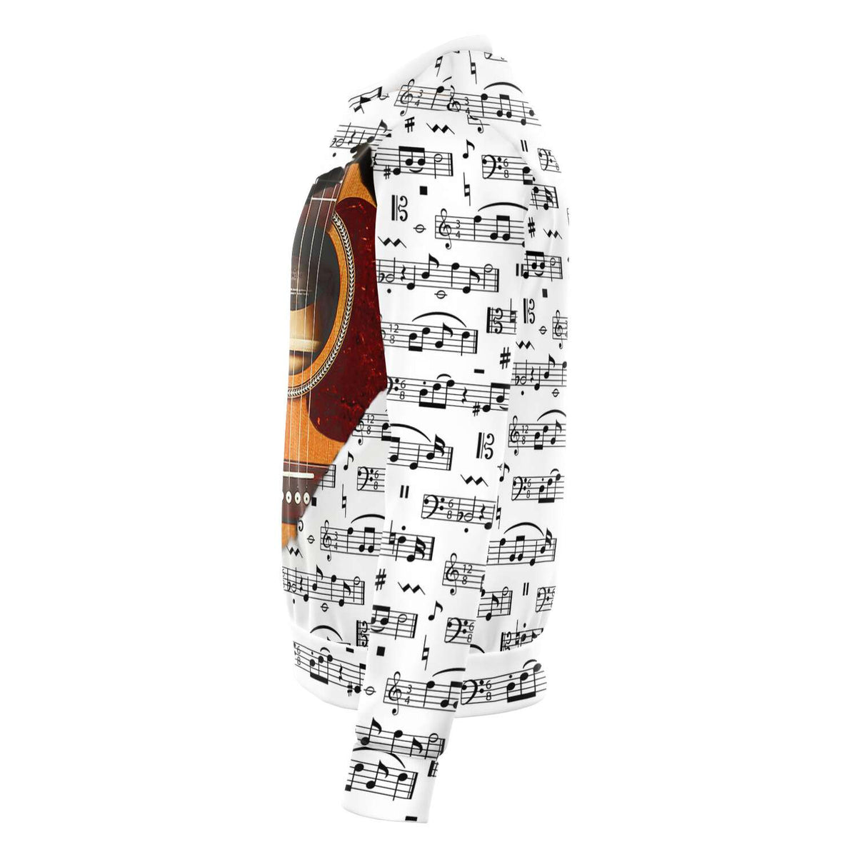Wood Guitar Inside Sweatshirt - Artistic Pod