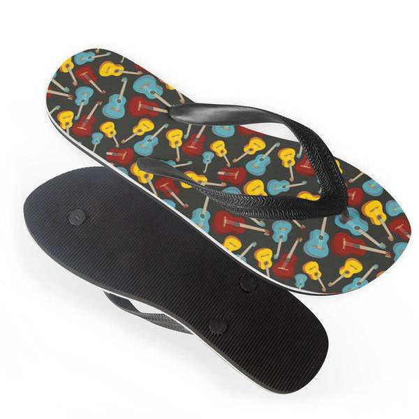 Electric Guitar Flat Slippers - Artistic Pod