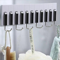 Creative Piano Keys Wall Hooks - Artistic Pod