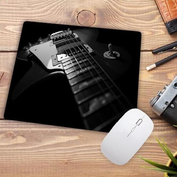 Guitar Bass Mouse Pad - Artistic Pod