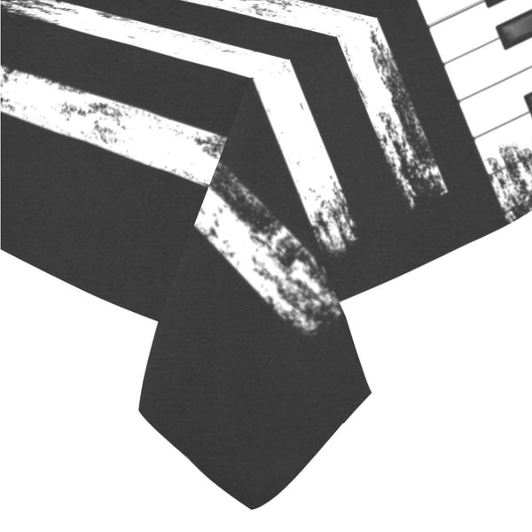 Piano Keys American Flag Tablecloth - Artistic Pod