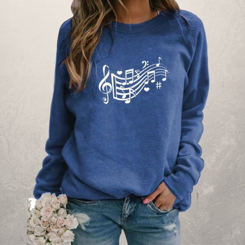 Heartbeat Music Printed T-shirt - Artistic Pod