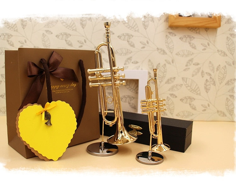 Mini Trumpet Model Miniature - Artistic Pod