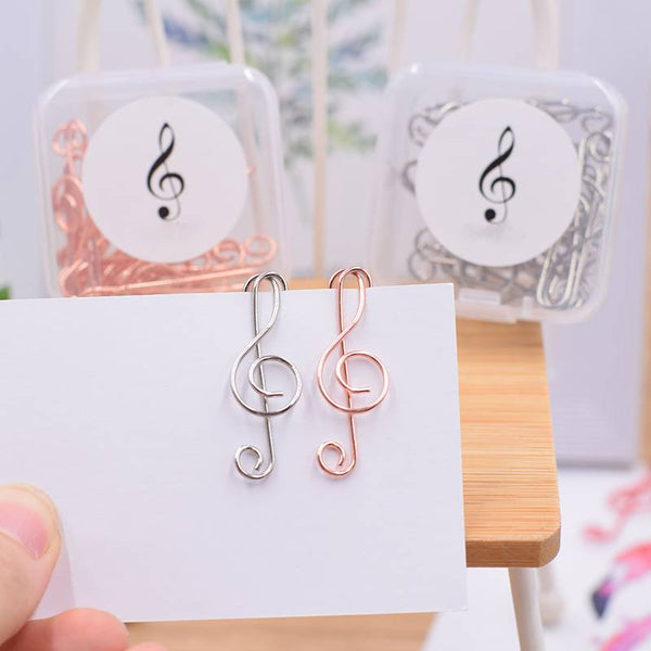 Music Treble Clef Paper Clip - Artistic Pod