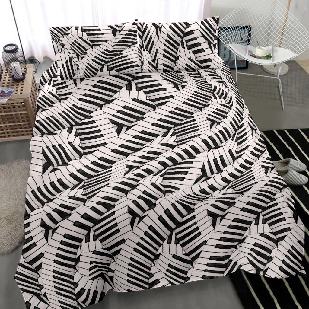Piano Pattern Bedding Set - Artistic Pod