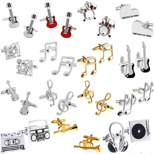 Musical Instruments Cuff links - Artistic Pod