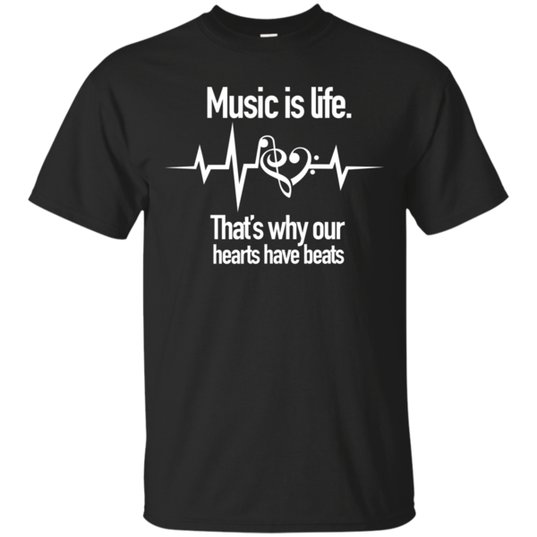 Music is Life T-shirt - Artistic Pod