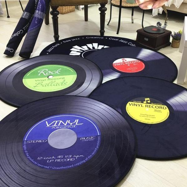 Vinyl Record Carpet - Artistic Pod