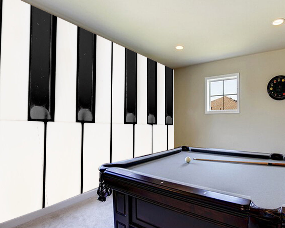 Piano Keys Decor Wallpaper - Artistic Pod