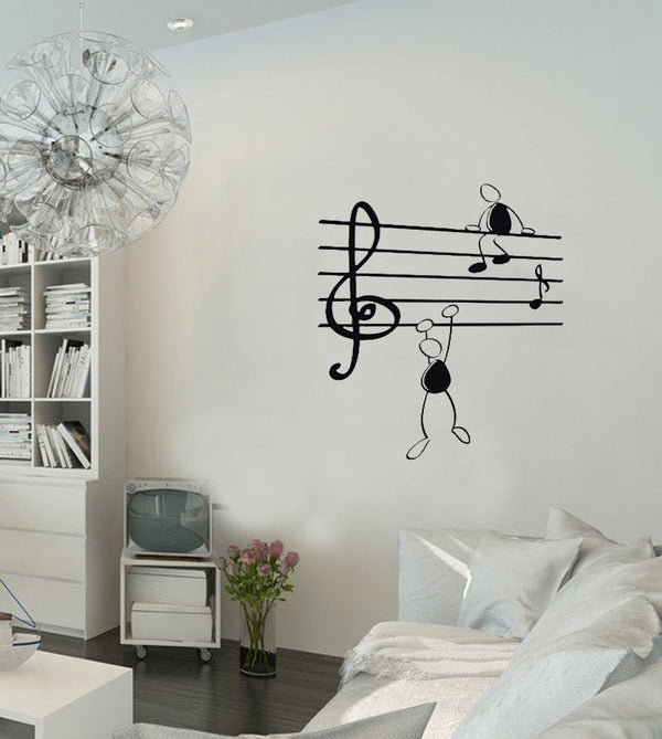 Funny Music Note Sticker™ - Artistic Pod