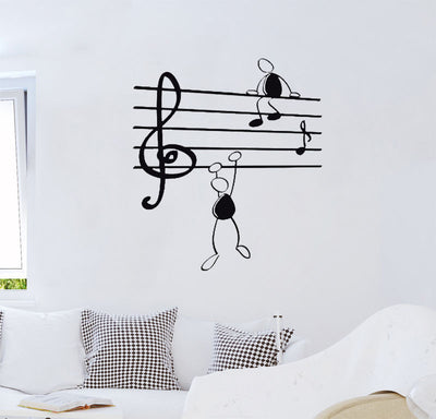 Funny Music Note Sticker™ - Artistic Pod