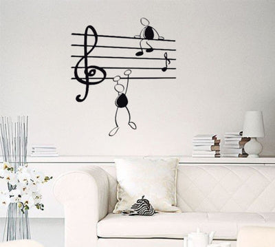 Funny Music Note Sticker™ - Artistic Pod