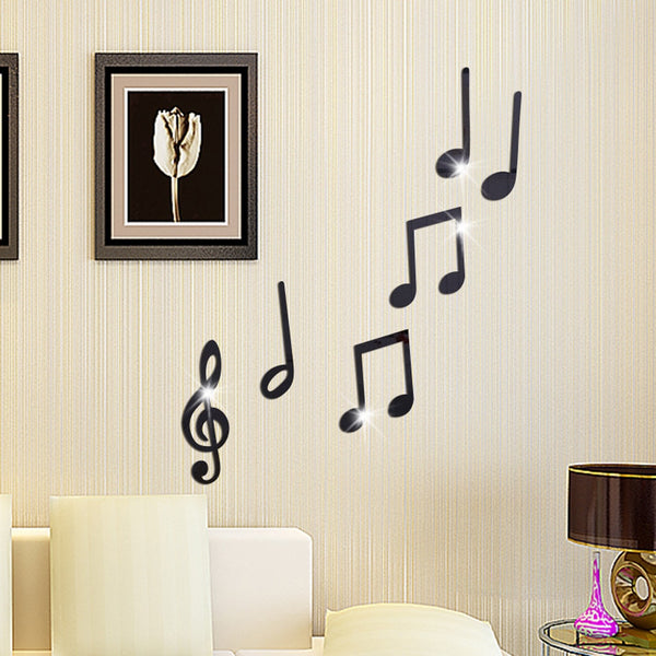 Free - Art Music Notes Wall Sticker - Artistic Pod