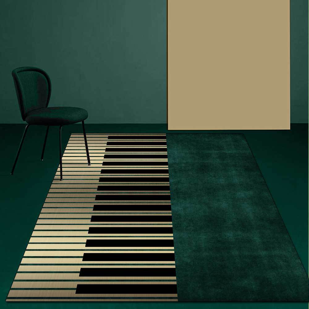 Modern Piano Keys Area Rug - Artistic Pod