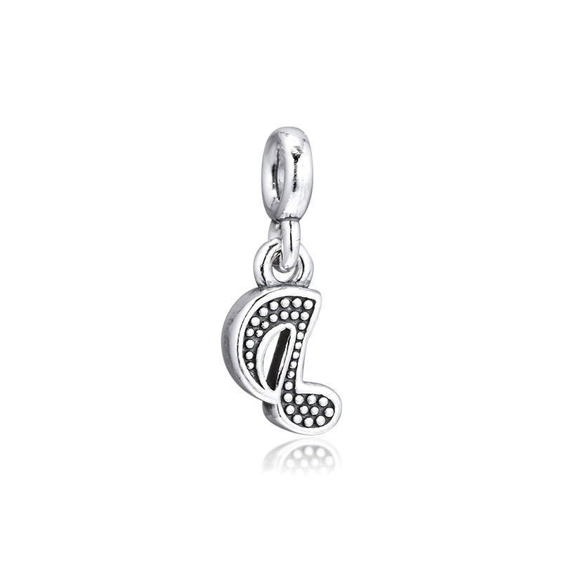 Music Note Silver Dangle Charm - Artistic Pod