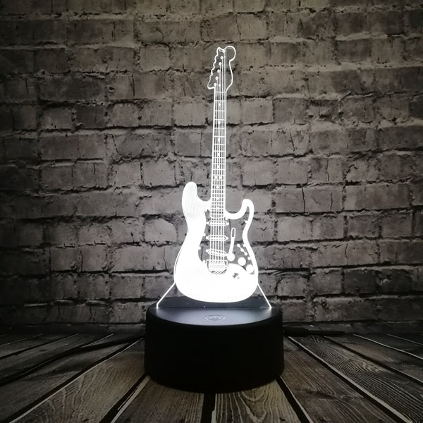 Electric Guitar LED Lamp - Artistic Pod