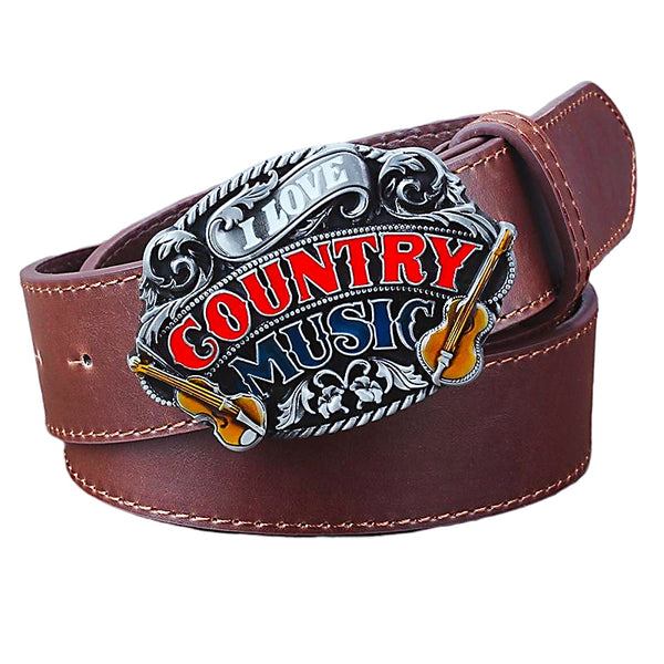 Country Music Metal Belt - Artistic Pod