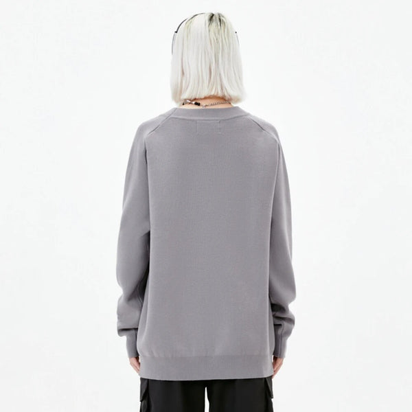 Knitted Black Music Note Sweater - Artistic Pod