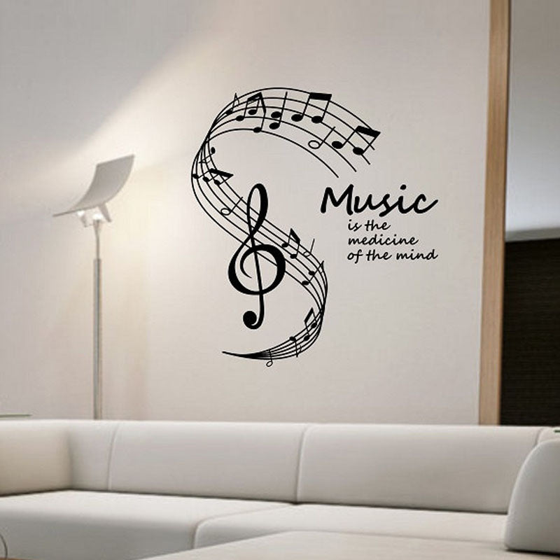 Music Art Wall Sticker - Artistic Pod