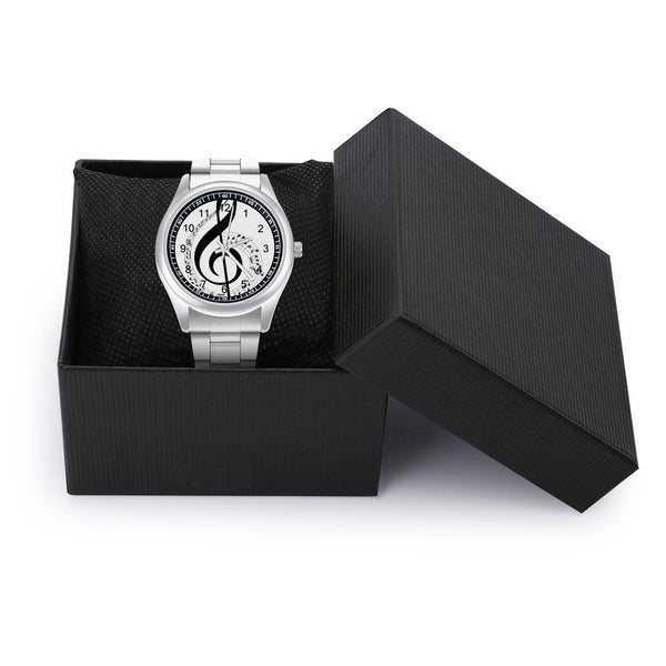 Music Notes Quartz Watch - Artistic Pod