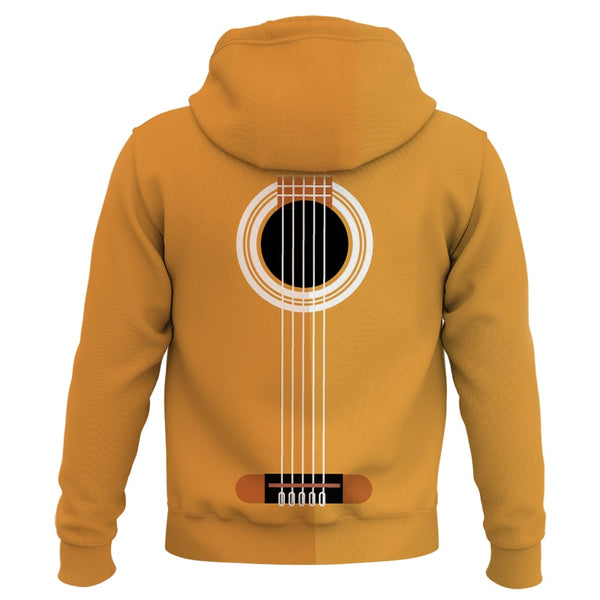 Guitar Musical Instrument Hoodie - Artistic Pod
