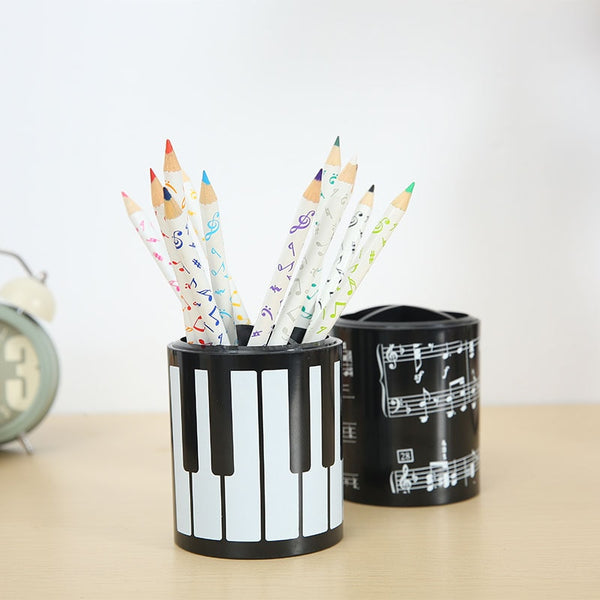 Music & Piano Pen Holder - Artistic Pod