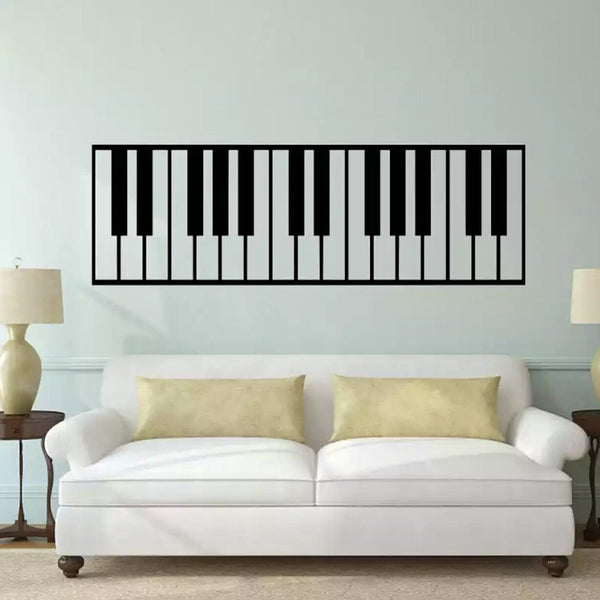 Piano Key Decal Wall Sticker - Artistic Pod