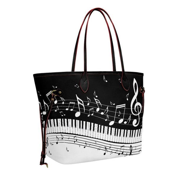 Piano Music Note Shoulder Bag - Artistic Pod