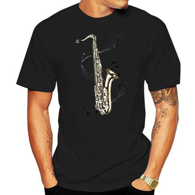 Music Saxophone T-shirt - Artistic Pod