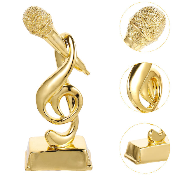 Music Microphone Trophy - Artistic Pod