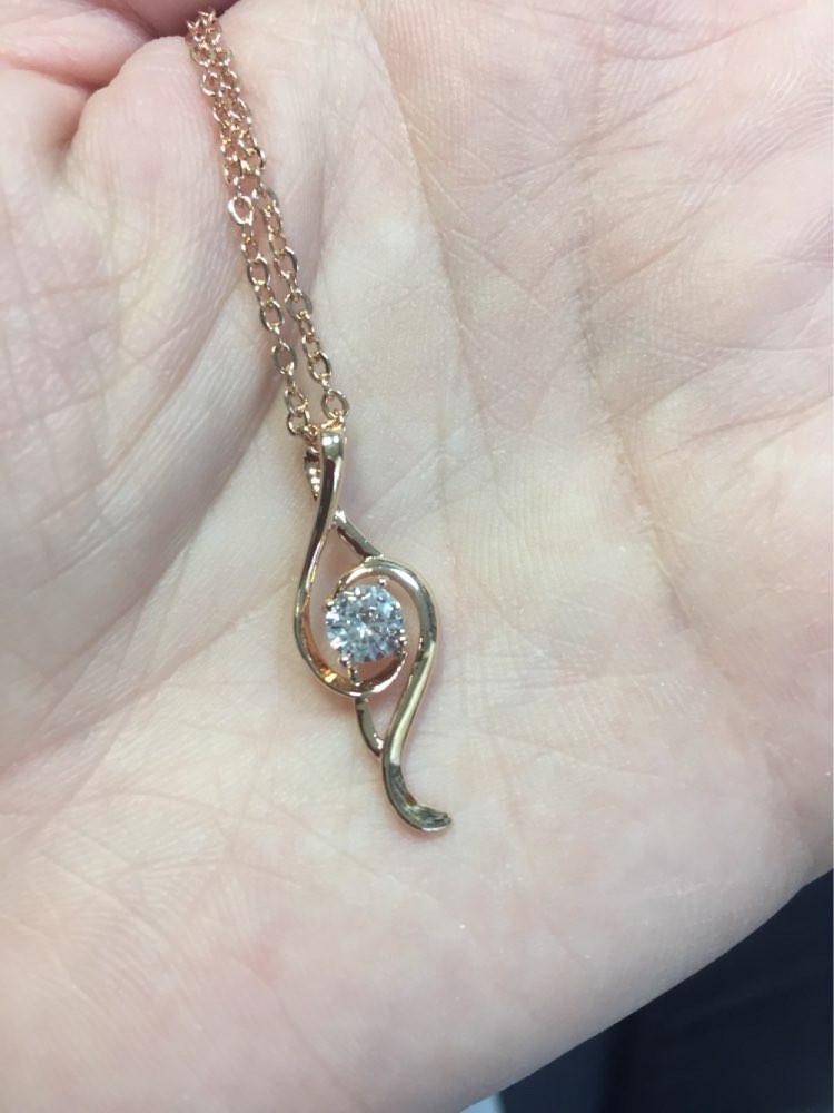 Crystal Musical Note Pendant Necklace - Artistic Pod