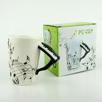 Piano Ceramic Cup - Artistic Pod