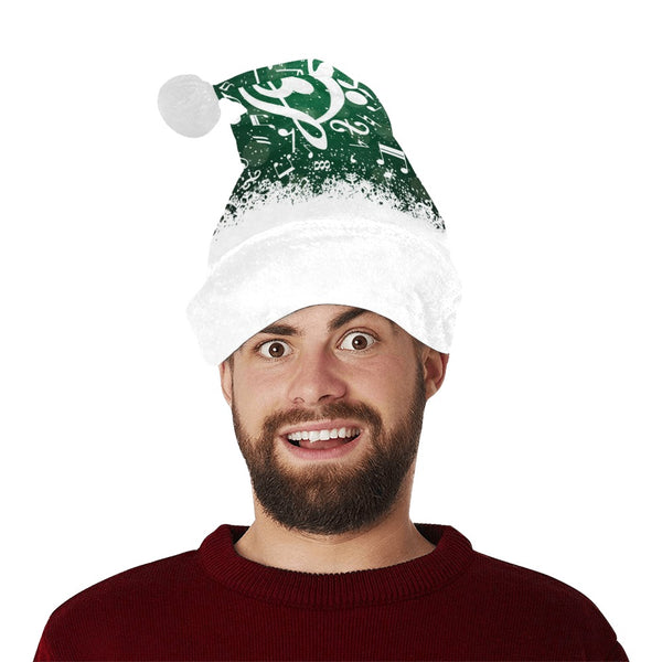 Treble Clef Heart Santa Hat - Artistic Pod