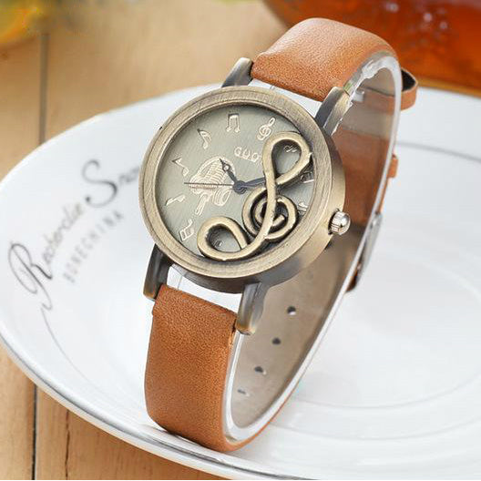 Musical Note Wristwatches - Artistic Pod