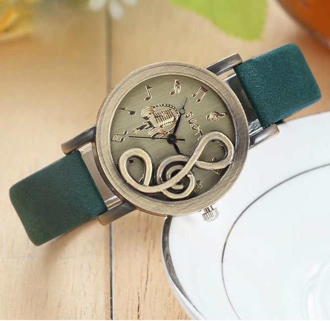 Musical Note Wristwatches - Artistic Pod