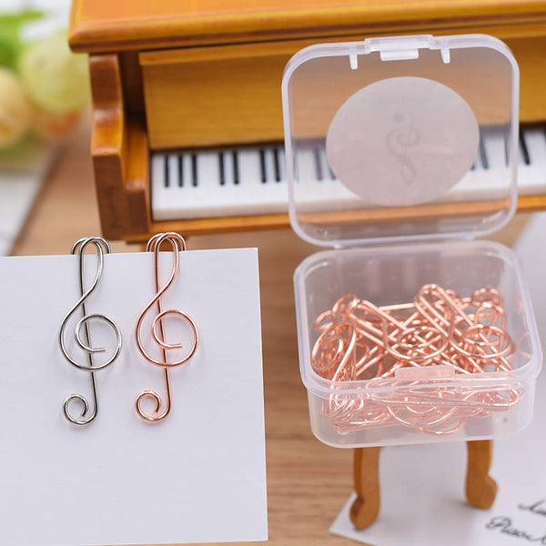Music Treble Clef Paper Clip - Artistic Pod